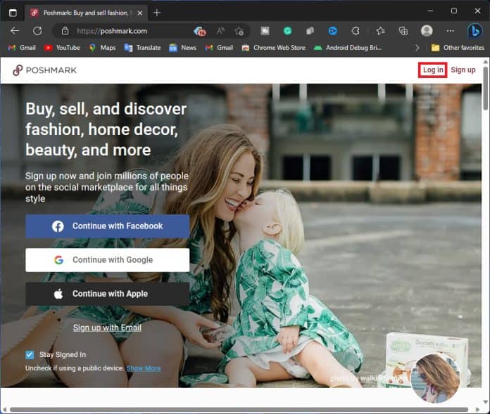 Como fazer login na Poshmark e se inscrever (2023) - Boa Informação