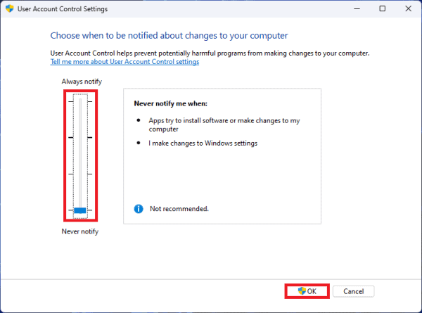 Fix “Failed To Enumerate Objects In The Container” Windows 10/11