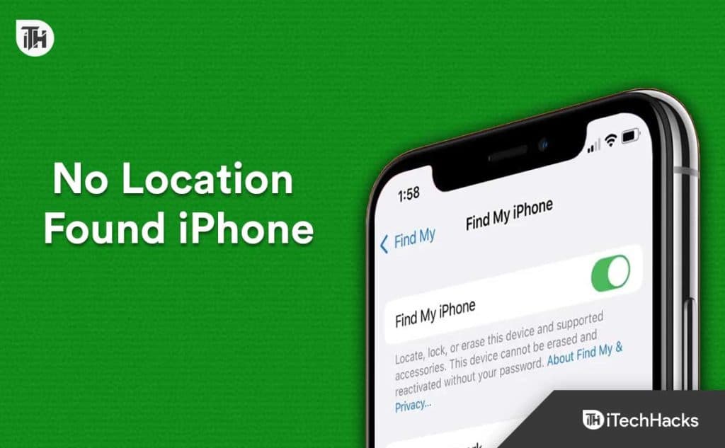 How to Fix "No Location Found" Error on iPhone (5 Ways)