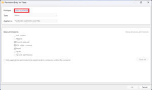 Fix “Failed To Enumerate Objects In The Container” Windows 10/11