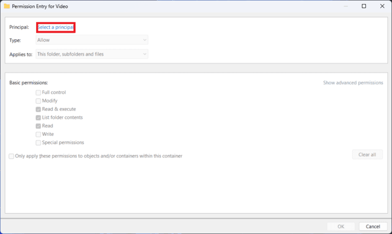 Fix “Failed To Enumerate Objects In The Container” Windows 10/11
