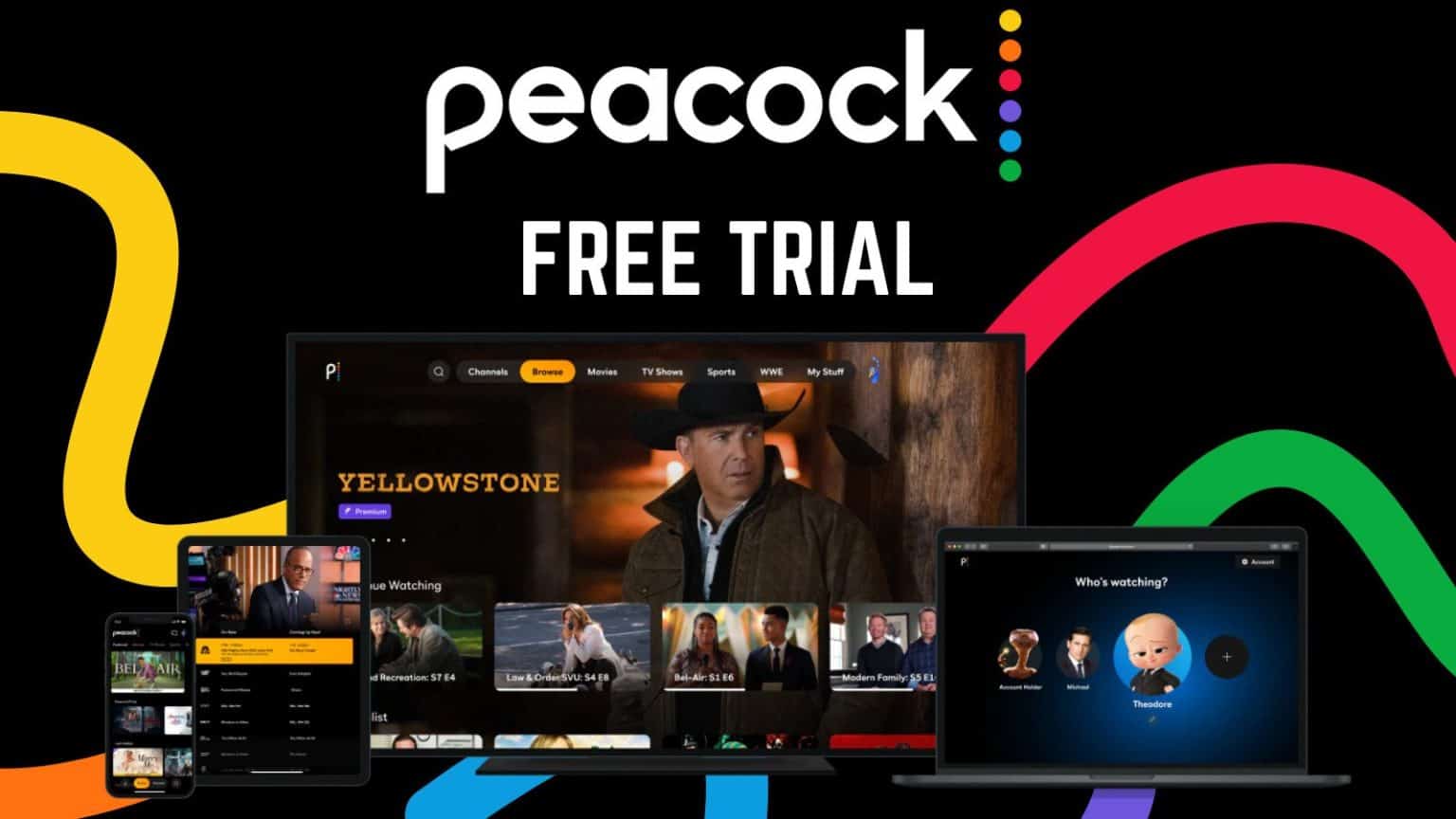 Peacock Premium Free Trial (2025) How to Get 3-Months Peacock TV Premium