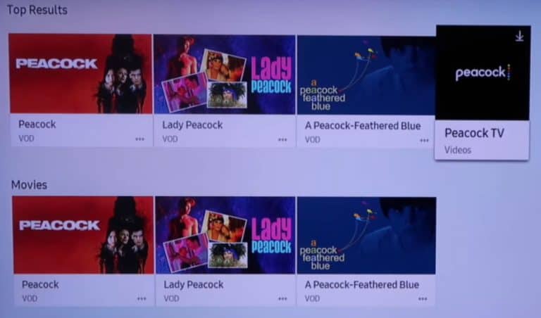 Peacock on Samsung Smart TV at Peacocktv.com TV/Samsung Activate Code