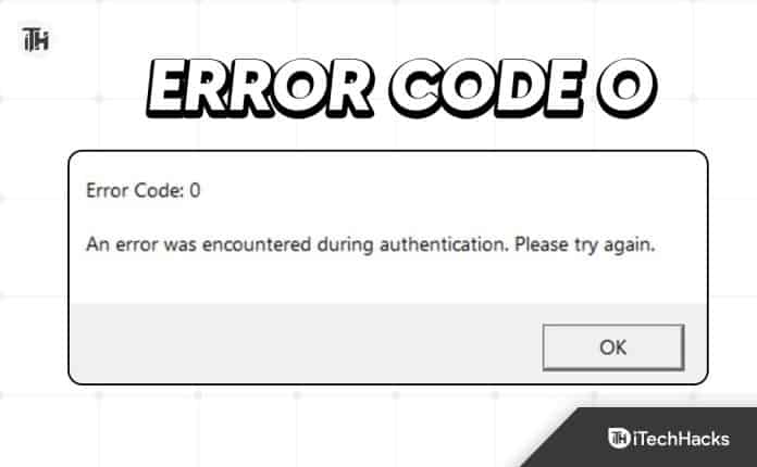 10 Ways to Fix Error Code 0 Authentication Failed Error on Roblox