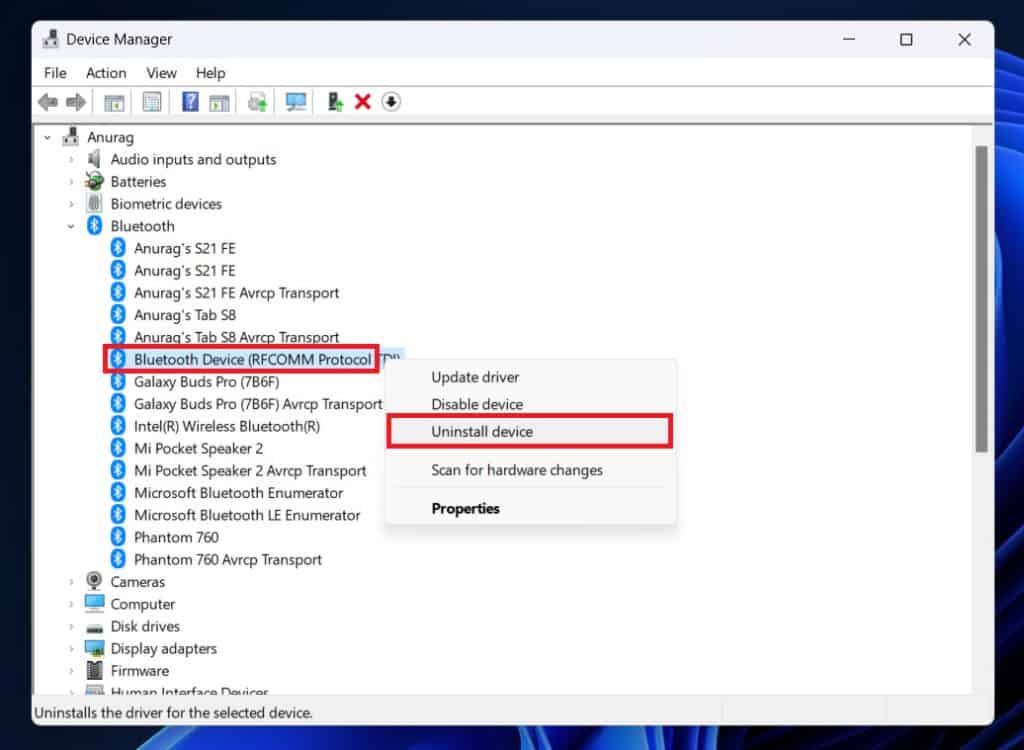 Fix: Bluetooth Icon Is Missing From Windows 10/11