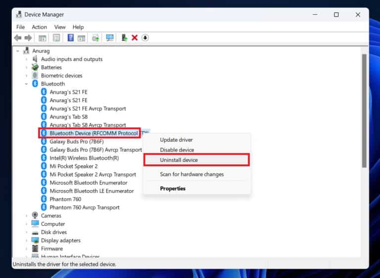 Fix: Bluetooth Icon Is Missing From Windows 10/11