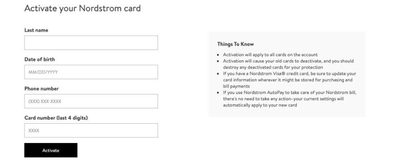 How to Activate Nordstromcard.com and Login with Step by Step Guide