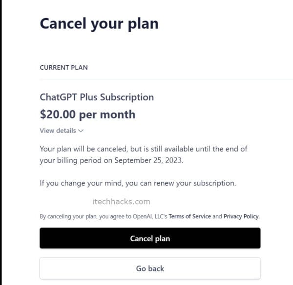 How to Cancel ChatGPT Subscription Quickly 2024