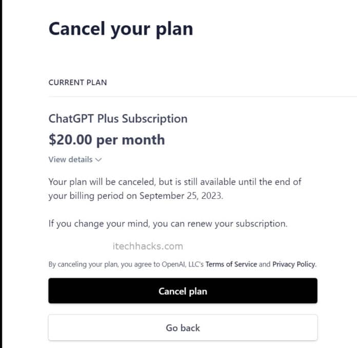 How to Cancel ChatGPT Subscription Quickly 2024