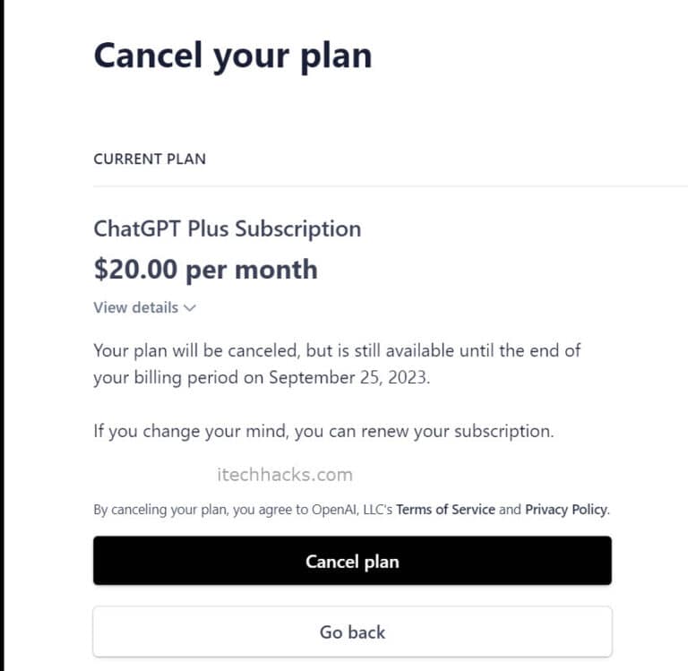 How to Cancel ChatGPT Subscription Quickly 2024