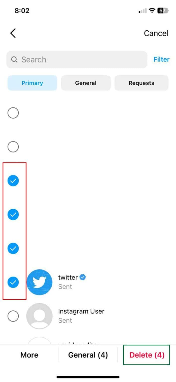 How to Delete All Instagram Direct Messages in one Click 2025