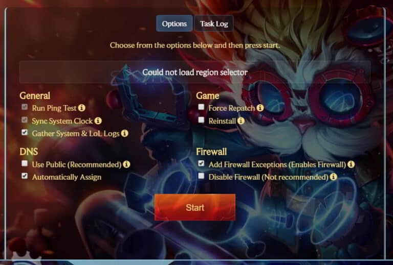 Fix: League of Legends Unable to Connect to Server Error (7 Ways)