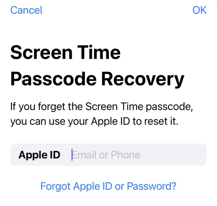 No Option for Forgot Screen Time Passcode? Here's How to Fix