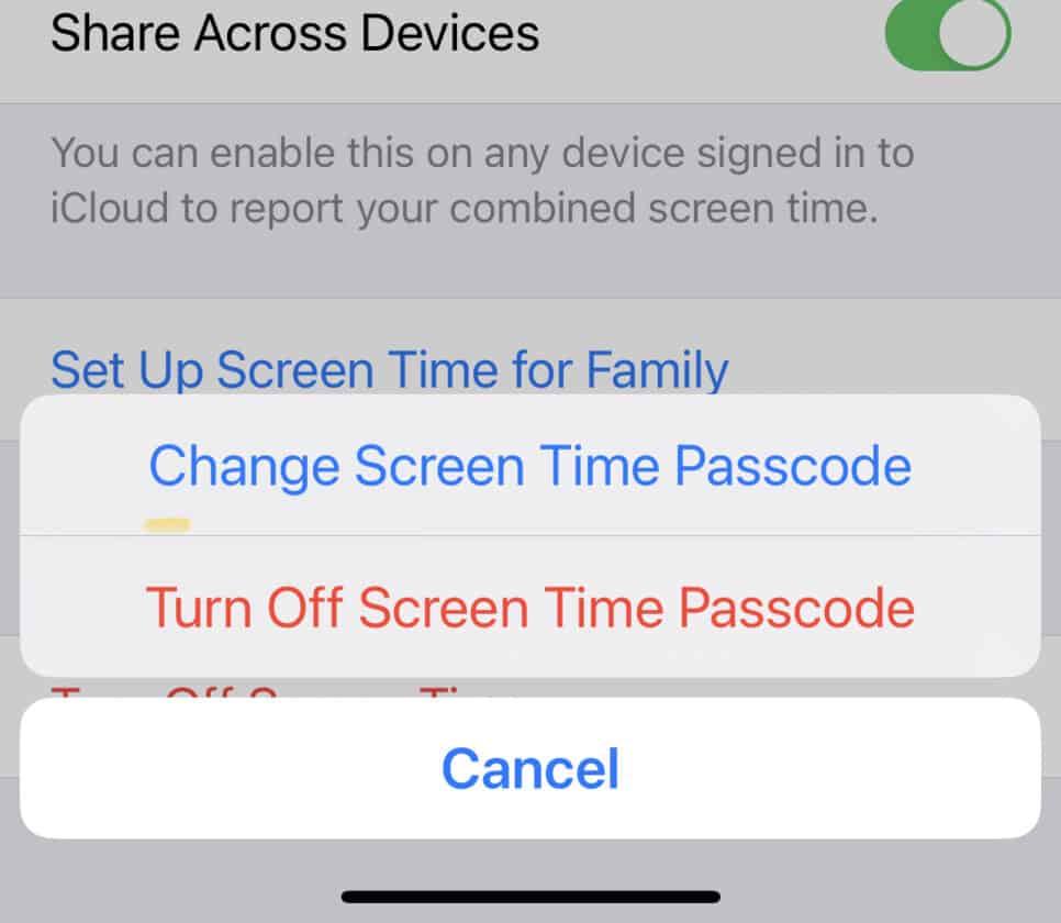 No Option for Forgot Screen Time Passcode? Here's How to Fix