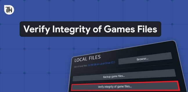 Verify Integrity Of Games Files on Epic Games Archives - iTech Hacks