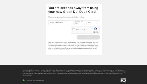 Activate Greendot Card Number at greendot.com Login 2025
