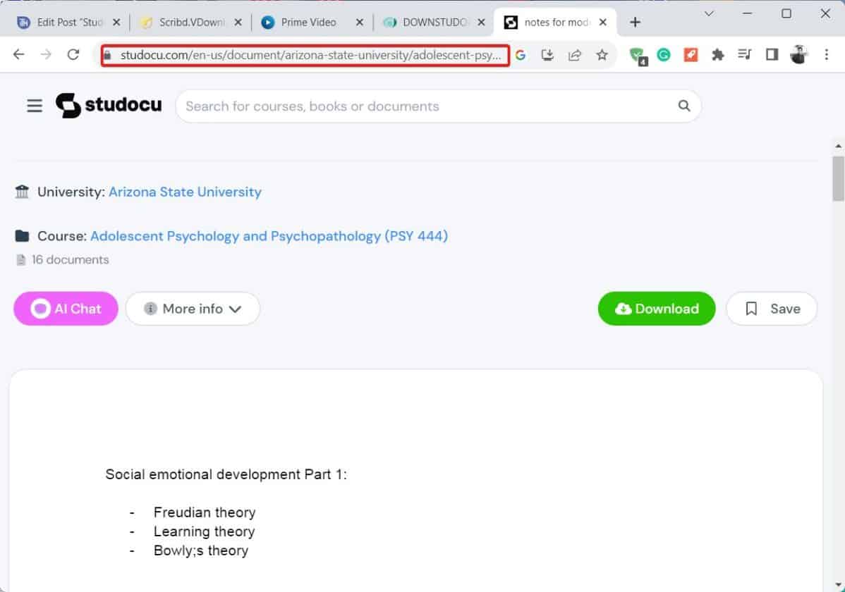 How to Download Studocu Documents for Free with Studocu Downloaders 2025