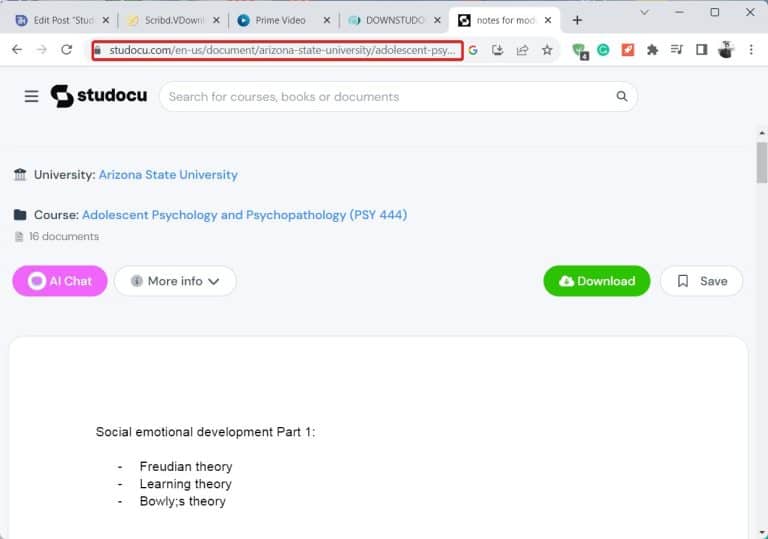 How to Download Studocu Documents for Free with Studocu Downloaders 2025