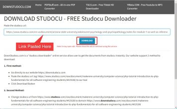 How to Download Studocu Documents for Free with Studocu Downloaders 2025