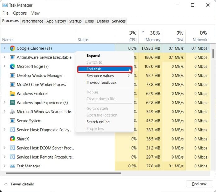Fix: Intel System Usage Report Uses too Much CPU