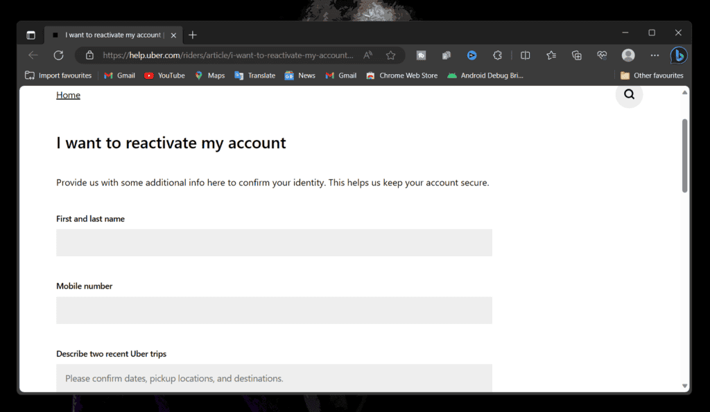 How to Reactivate a Disabled Uber Account in 2025