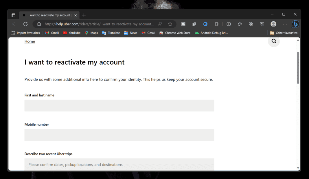 How to Reactivate a Disabled Uber Account in 2025