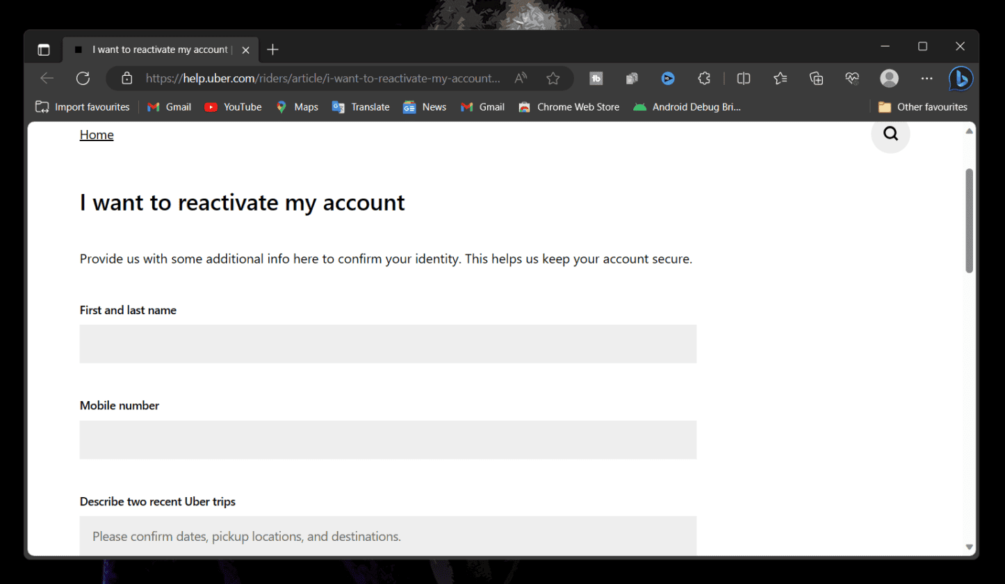 How to Reactivate a Disabled Uber Account in 2025