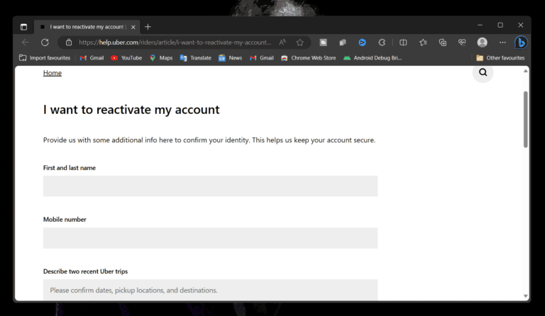 How to Reactivate a Disabled Uber Account in 2025