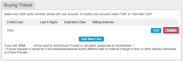 How to Fix Ticketmaster Declined my Transaction with Credit Card