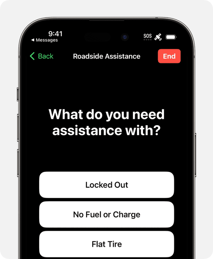 How to Use Roadside Assistance via Satellite on iPhone 15