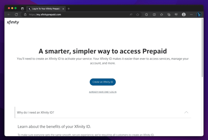 How to Activate Xfinity Prepaid Internet 2024: my.xifinityprepaid.com