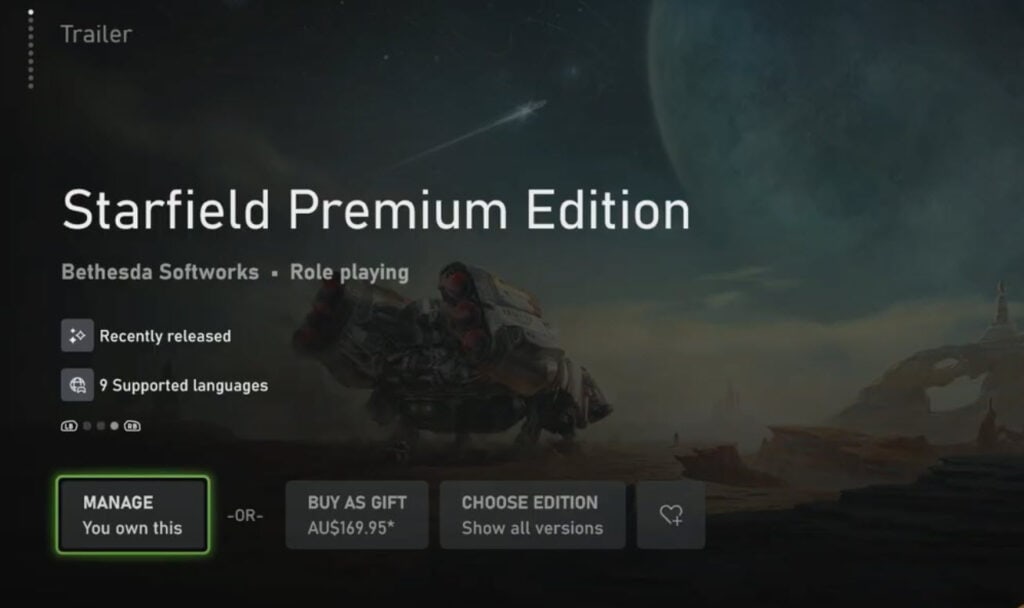 How to Install Starfield on Xbox XS Console 2026