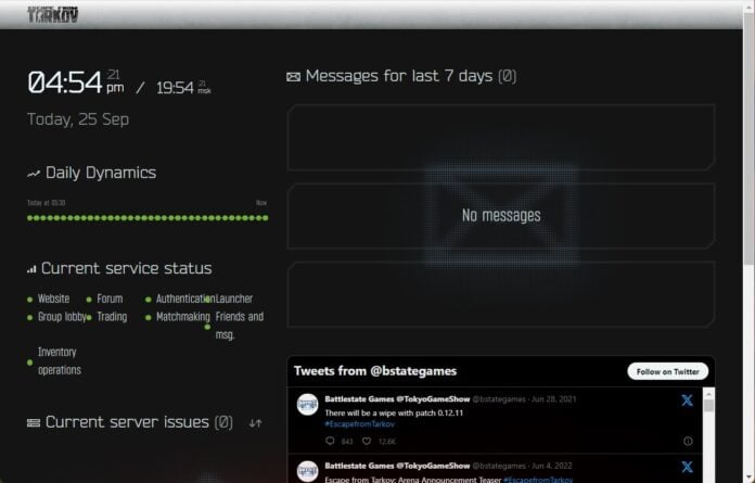 How to Fix Escape From Tarkov Backend Error Message