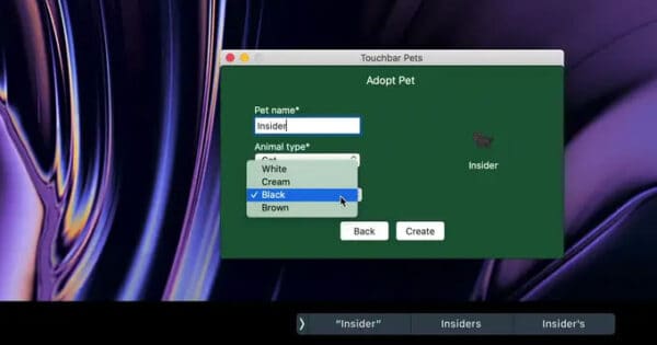 How to Get Touch Bar Pet on Macbook Pro 2025
