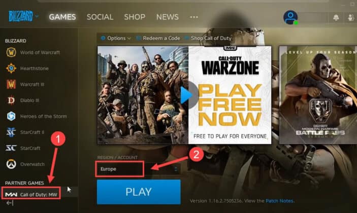 How to Fix COD Modern Warfare Server Disconnected Error