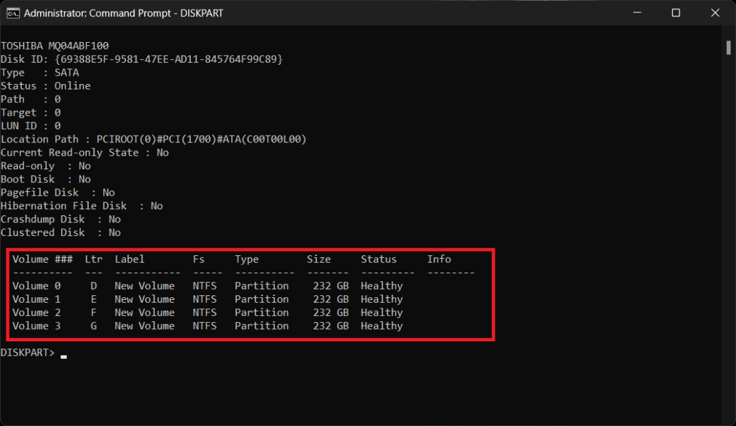 Fix: BOOTREC rebuild BCD System Cannot Find The Path Specified
