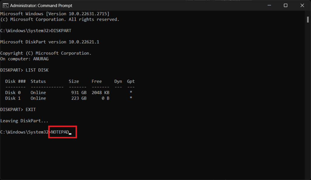 Fix: BOOTREC rebuild BCD System Cannot Find The Path Specified