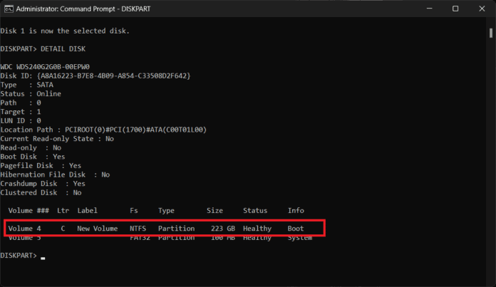 Fix: BOOTREC rebuild BCD System Cannot Find The Path Specified