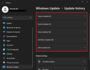 Best 5 Ways to View Update History in Windows 11