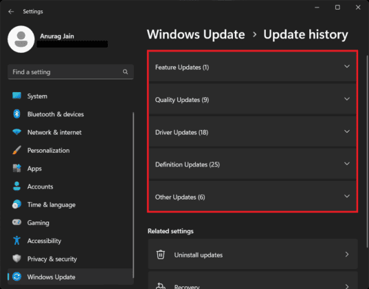 Best 5 Ways to View Update History in Windows 11