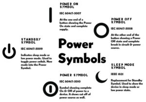 What Do Power Button Symbols Mean? ON/OFF Symbols