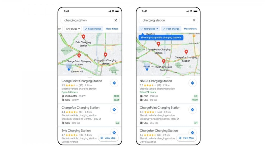 How to Use Google Maps to Show EV Battery Levels 2025