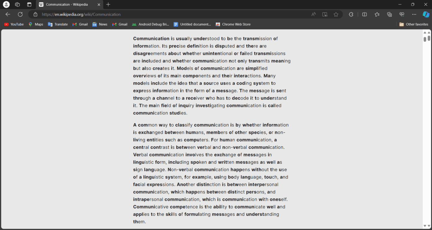 How to Use Bionic Reading on Chrome or Edge in 2026