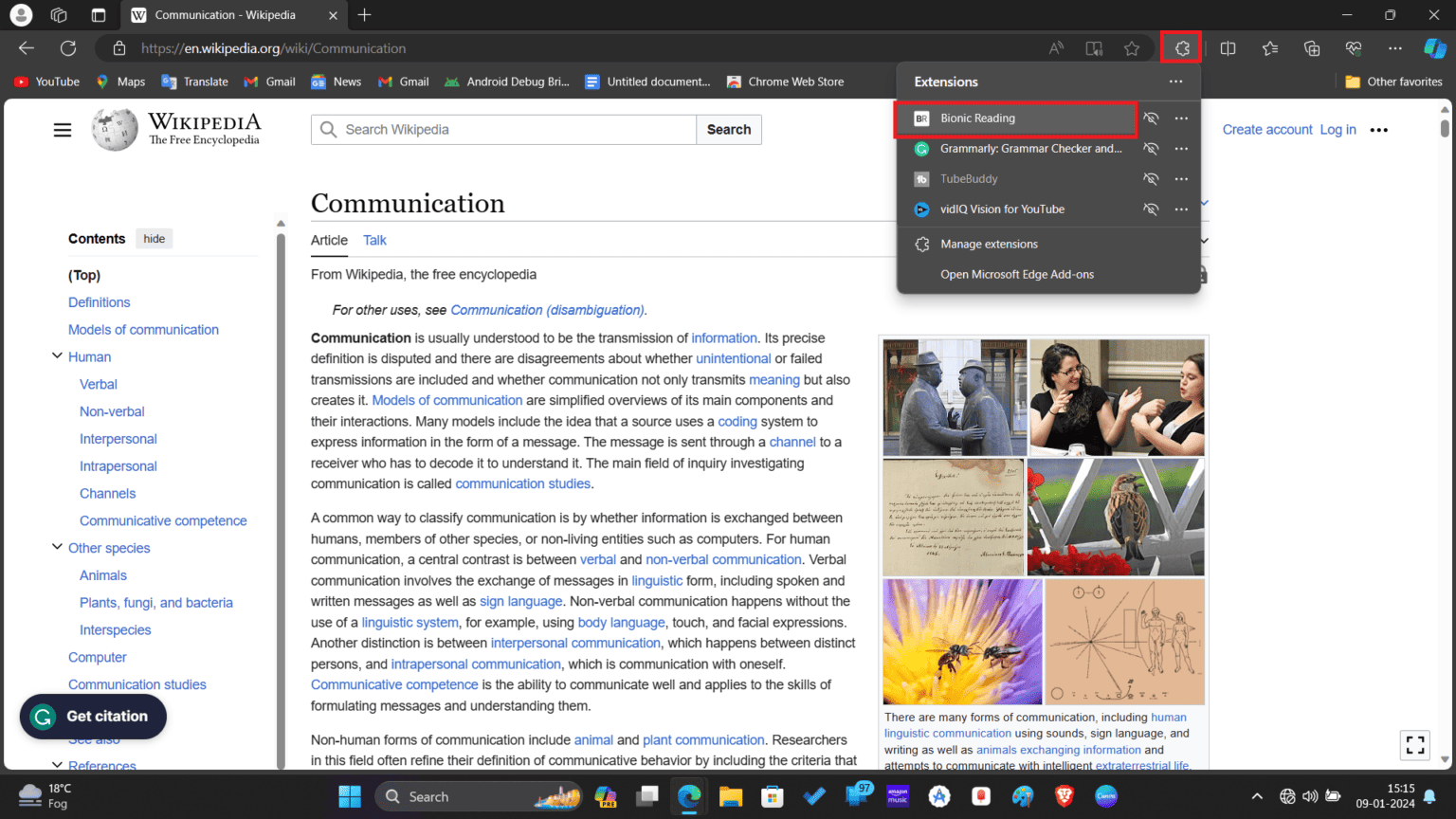How to Use Bionic Reading on Chrome or Edge in 2025