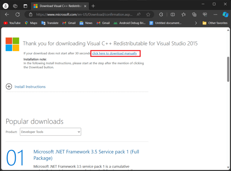 How to Download & Install Visual C++ in Windows 10/11