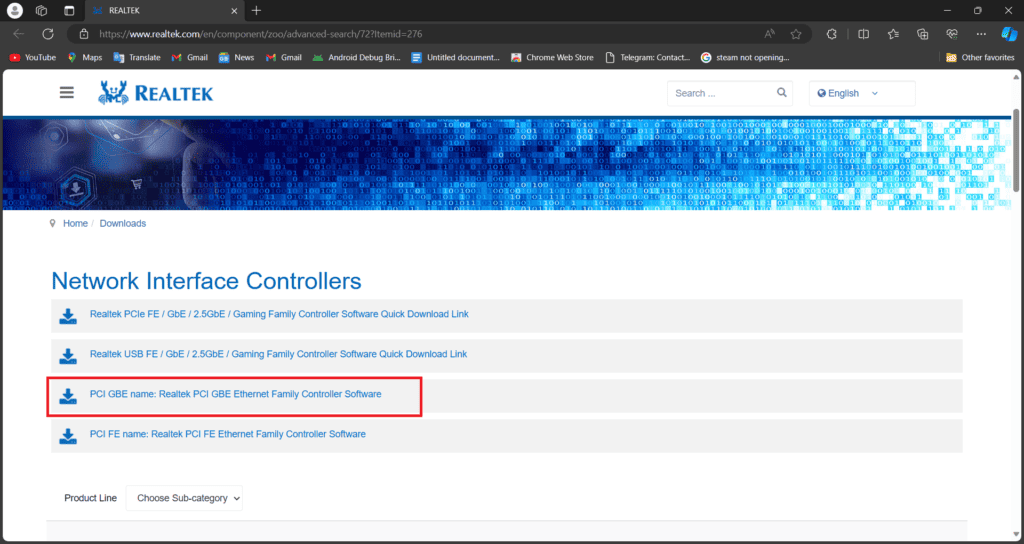 Realtek PCIe GbE Family Controller Driver: How to Download and Update
