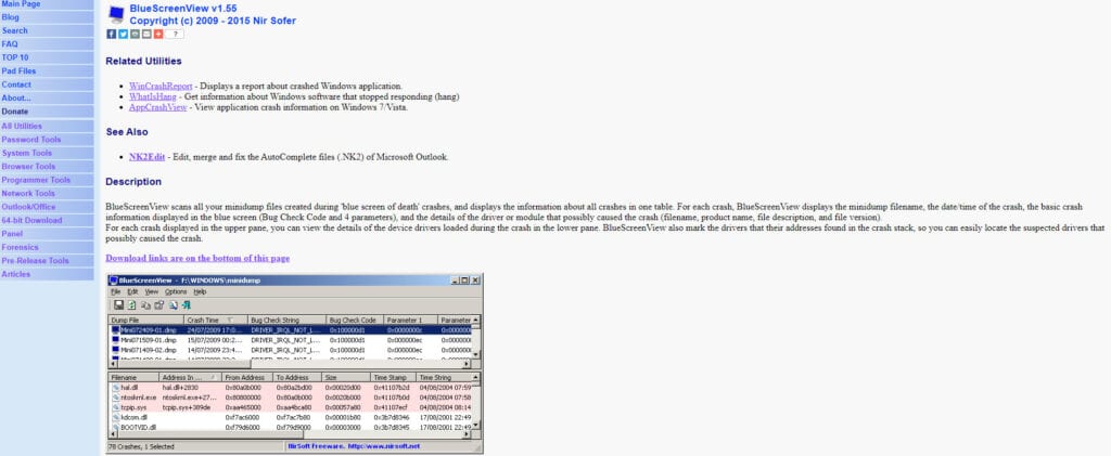 What is BlueScreenViewer? How to Use Blue Screen View on Windows 11/10