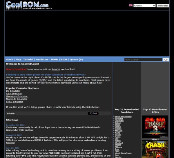 Top 7 Sites Like Vimm's Lair For Game Emulators 2025
