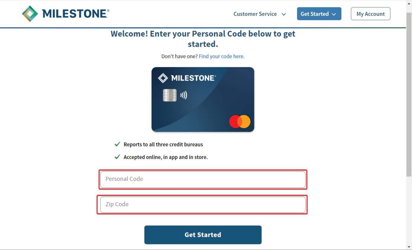 How to Activate Milestone Credit Card at milestonecard.com