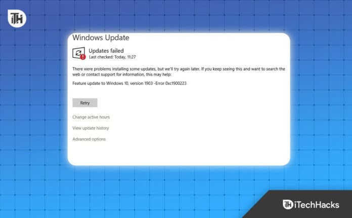 Facing Windows Update Error 0xc1900223? Here's How to Fix